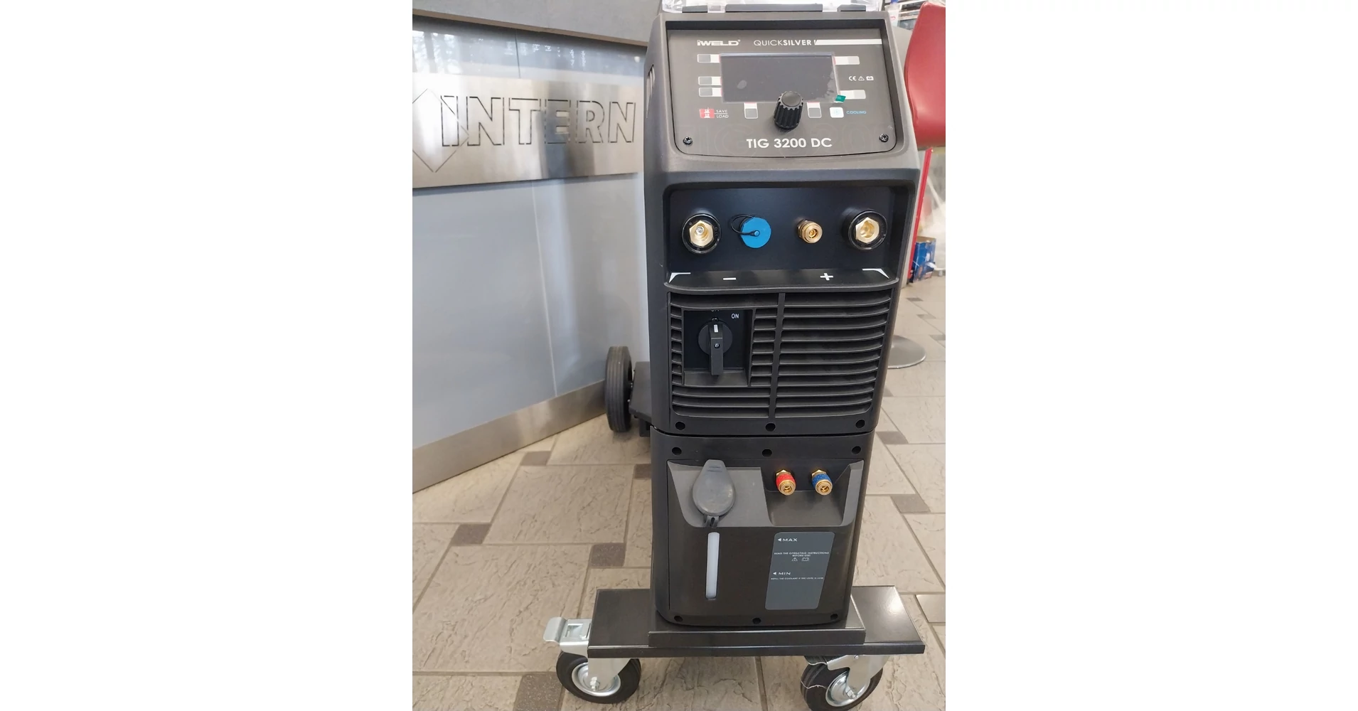 Awi gép IWELD TIG3200DC vízhűtővel komplett Ipari hegesztőgép